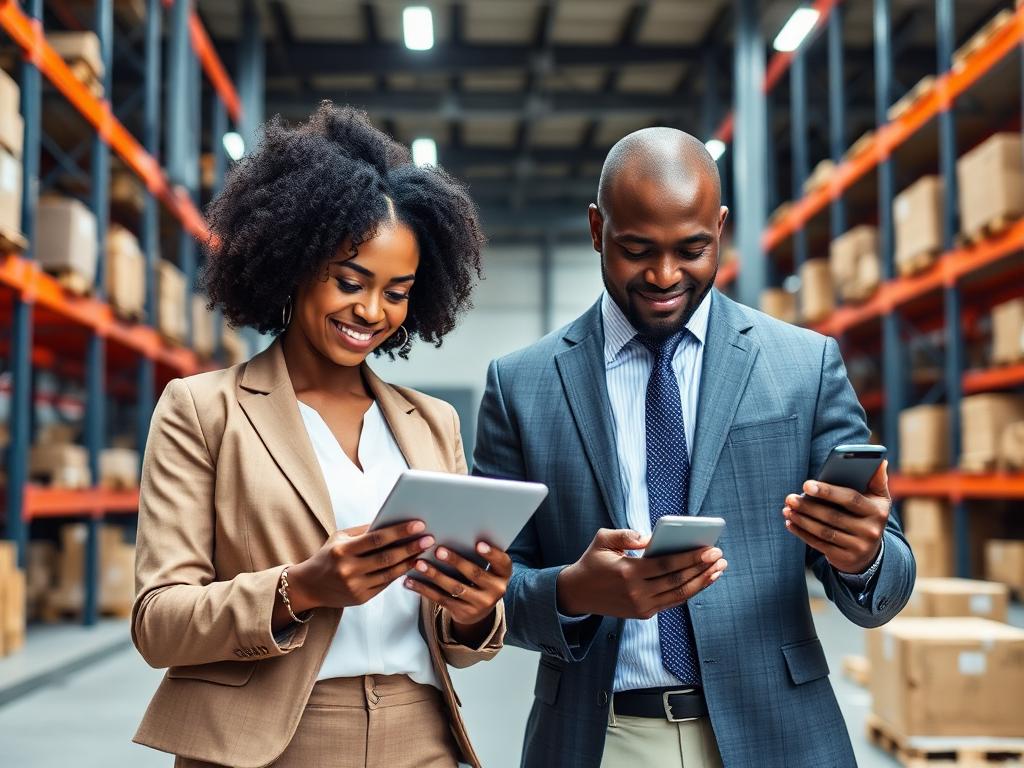 Field teams using mobile devices